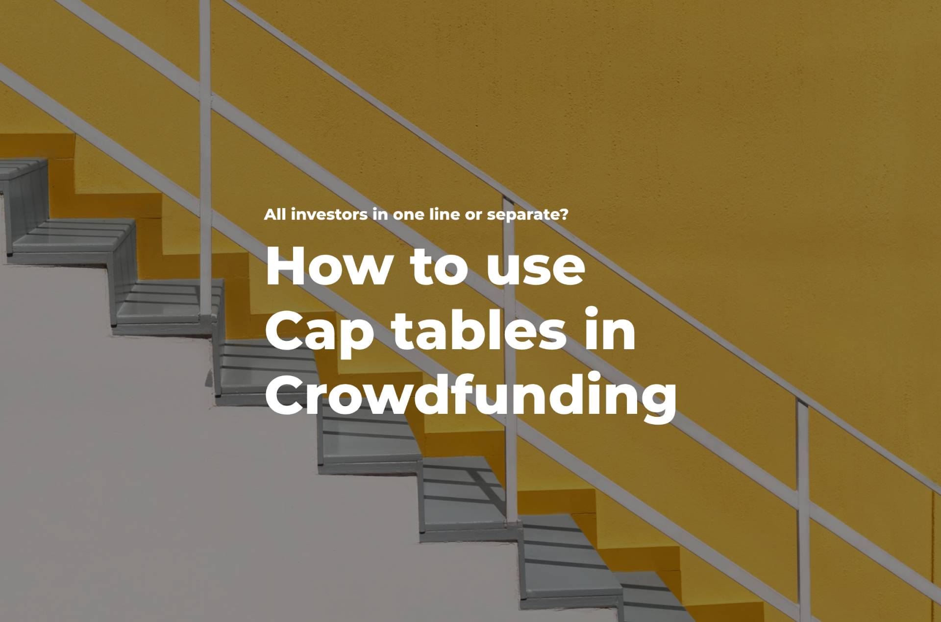 Crowdfunding’s Impact on Cap Tables: A Deep Dive – Sparkholyoke