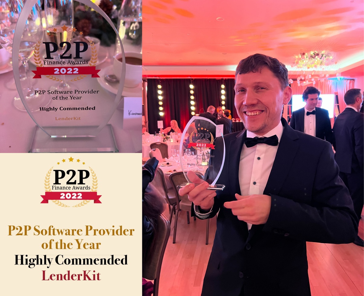 LenderKit Receives a P2P Finance Award: P2P Software Provider of the Year