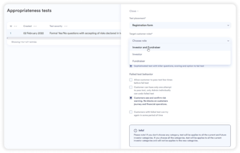 Appropriateness Test Builder